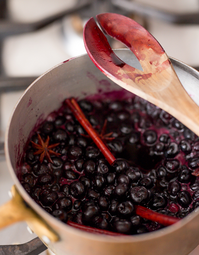 Blueberry Compote and Instant Pot Brown Rice Pudding - A Healthy Hunger